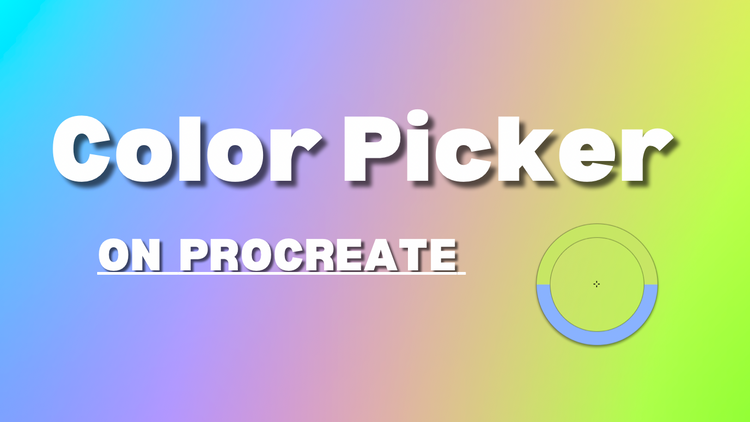 How to use color picker on procreate - the Procreate eyedropper shortc ...